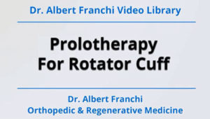 Video Library | Boston Prolotherapy and Orthopedics