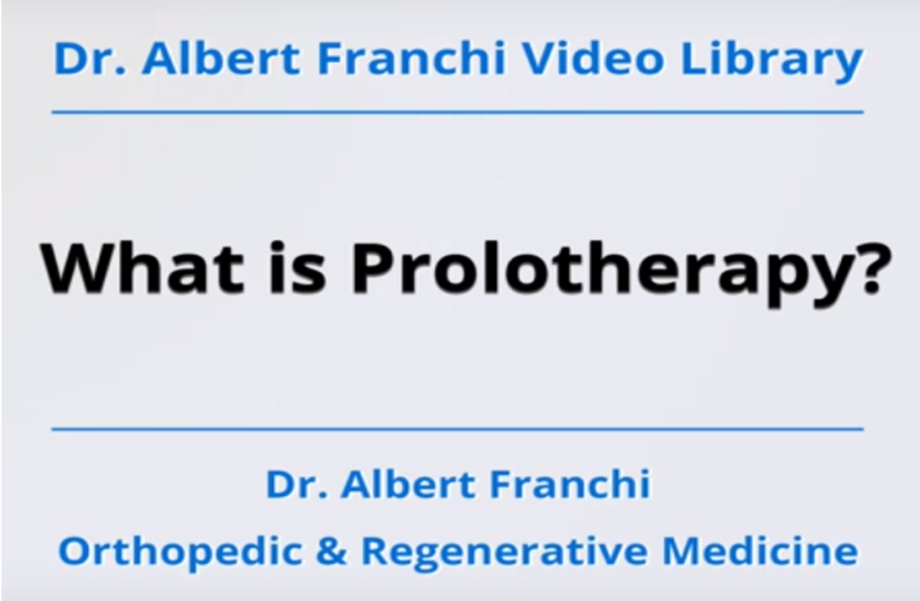 Video Library | Boston Prolotherapy and Orthopedics