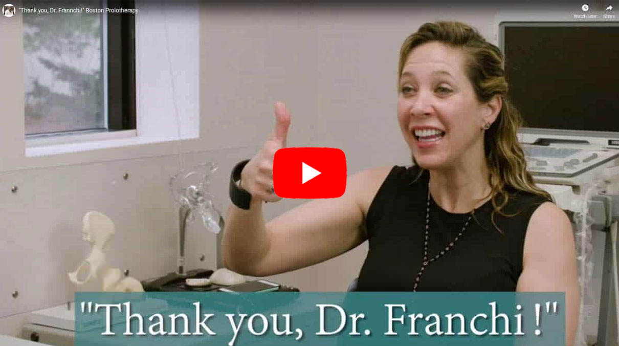 Prolotherapy Tesimonial | Boston Prolotherapy and Orthopedics